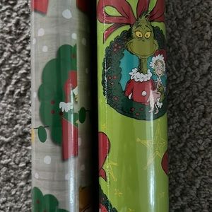 Dr. Seuss | Other | Peanuts And Dr Seuss Wrapping Paper | Poshmark